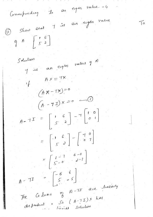Diagonalization Linear Algebra Notes
