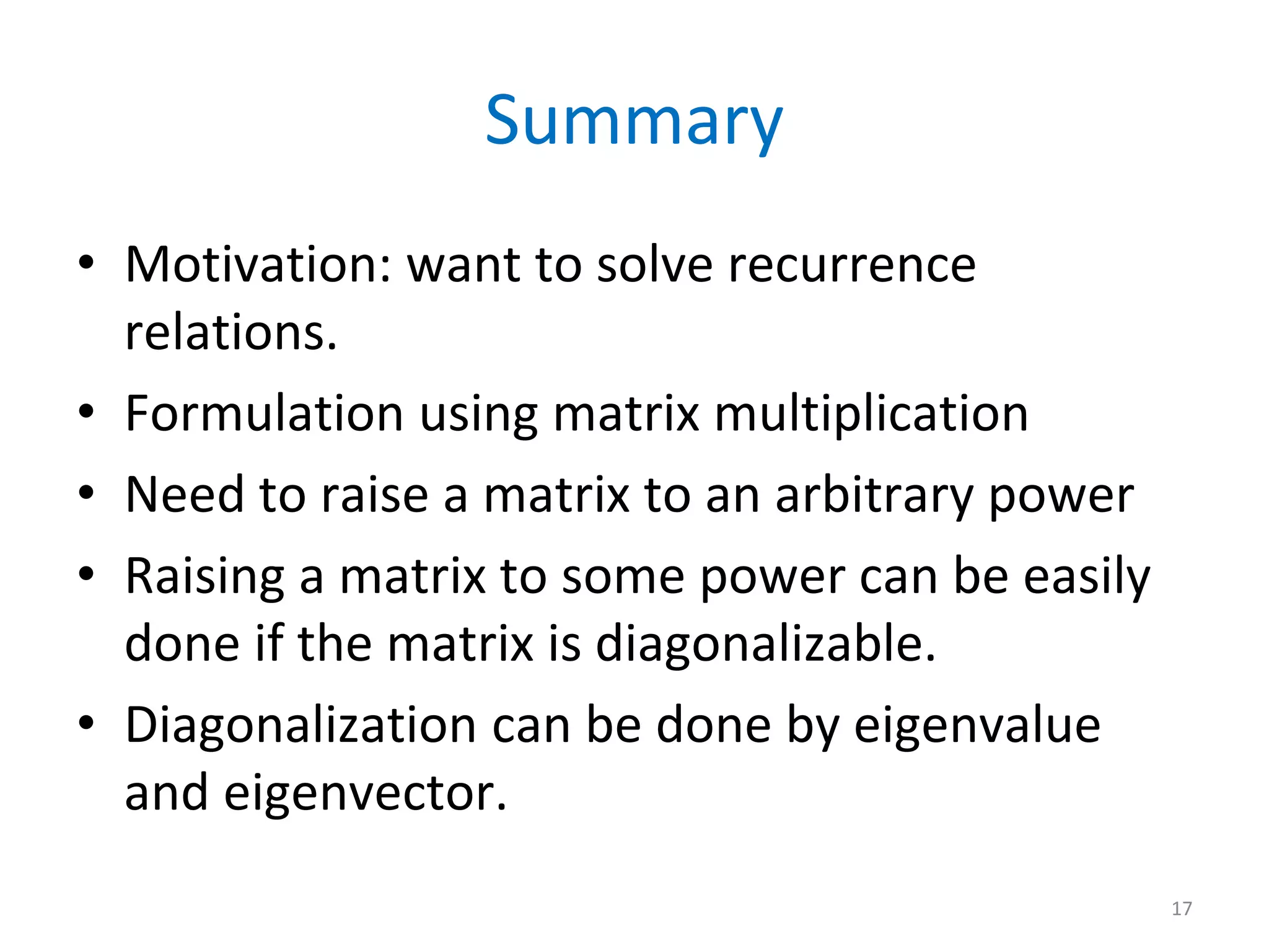 Diagonalization and eigen | PPTX