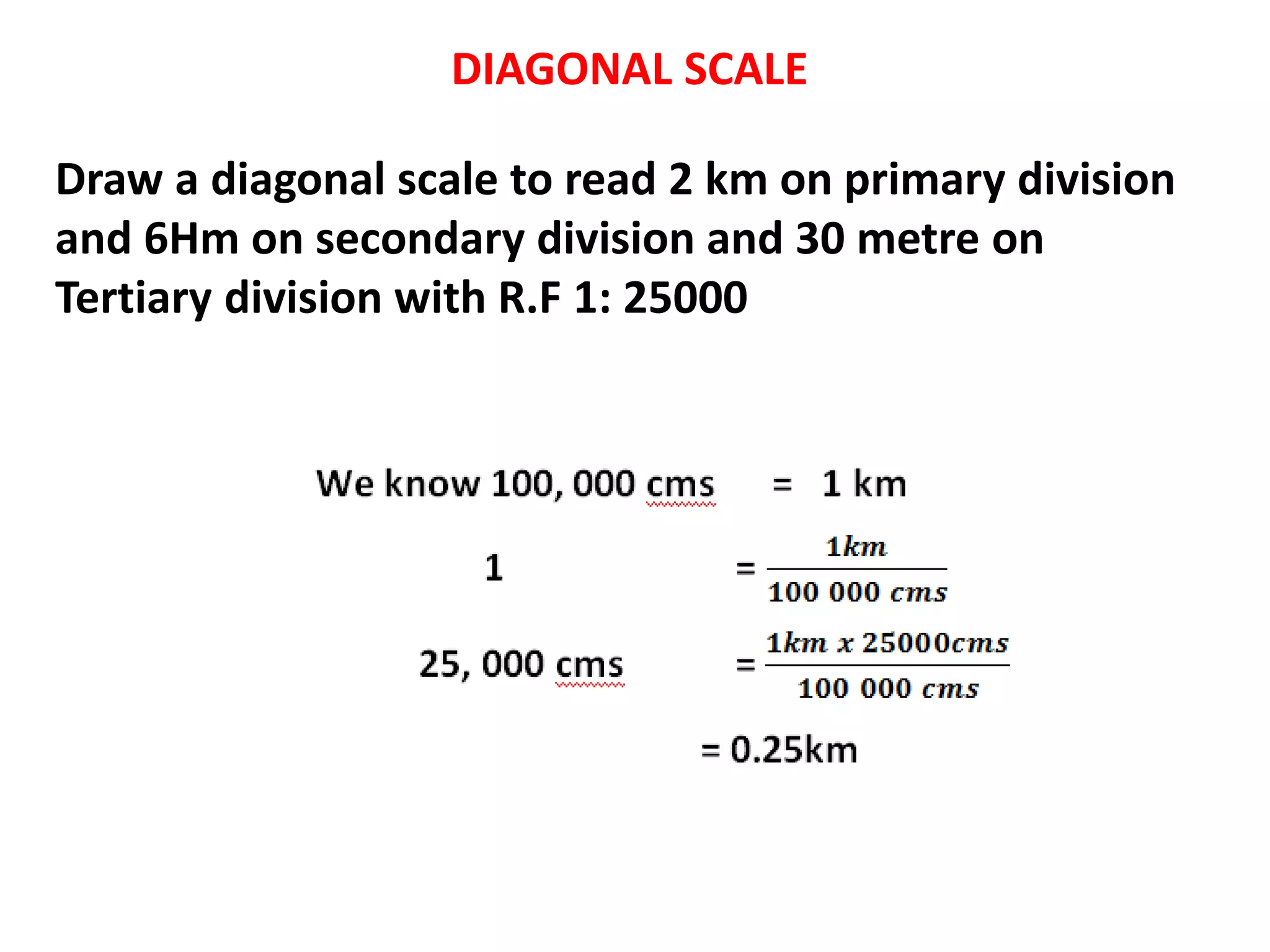 Diagonal scale | PPTX