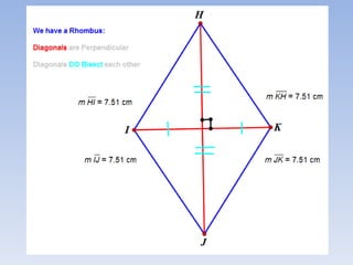 Diagonals of quadrilaterals | PPT