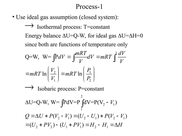 Thermodynamics process in mechanical engineering | PPT