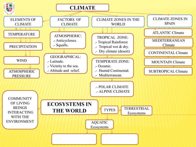Diagram. climate, climate zones & ecosystems. english | PDF | Weather ...