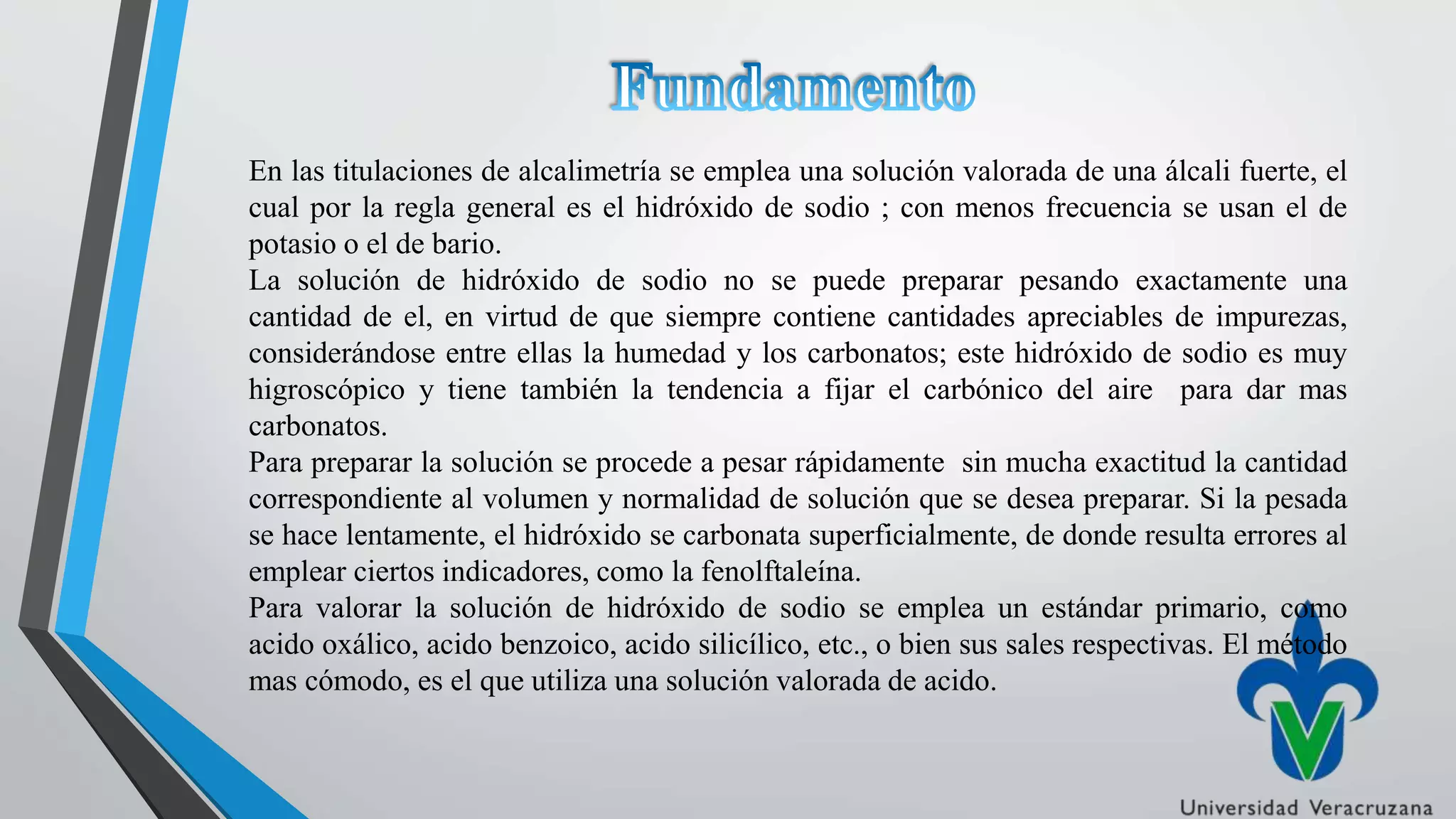Practica #3 Química Analítica Equipo#6 "Alcalimetria" | PPTX