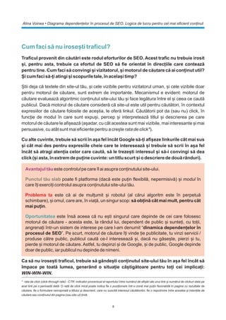 Diagrama dependențelor în procesul de SEO | PDF