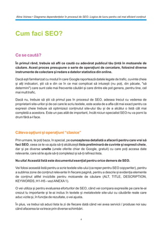 Diagrama dependențelor în procesul de SEO | PDF