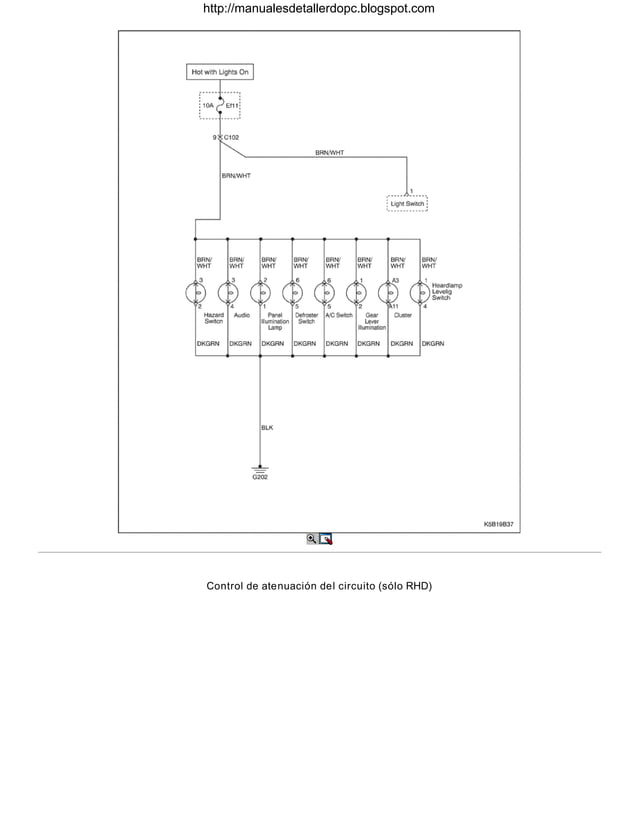 Diagrama Electrico Chevrolet Spark 2015 Esquema Electrico Ch