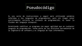 Diagrama estructurado-pseudocódigo | PPTX