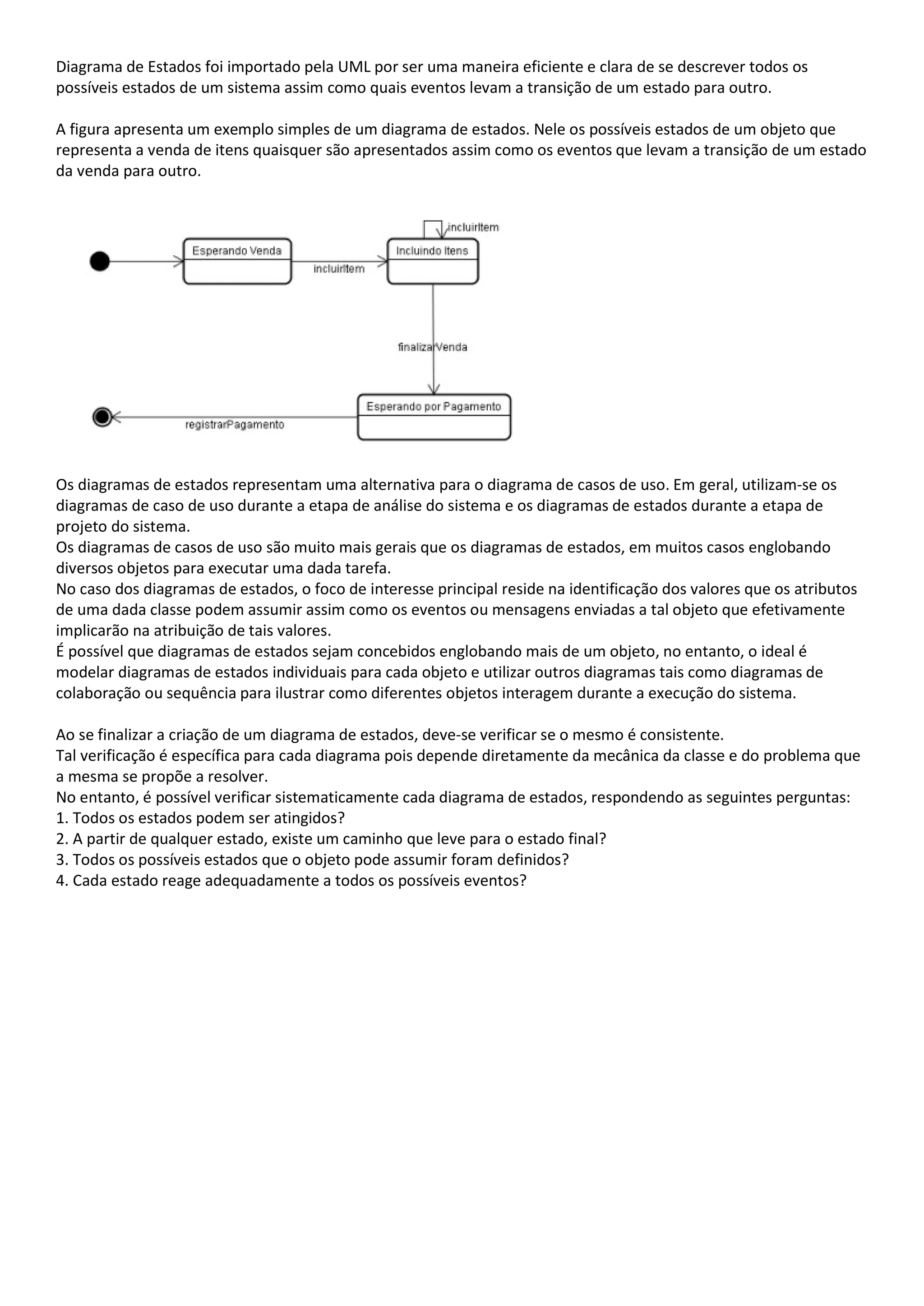 Diagrama de estado | PDF