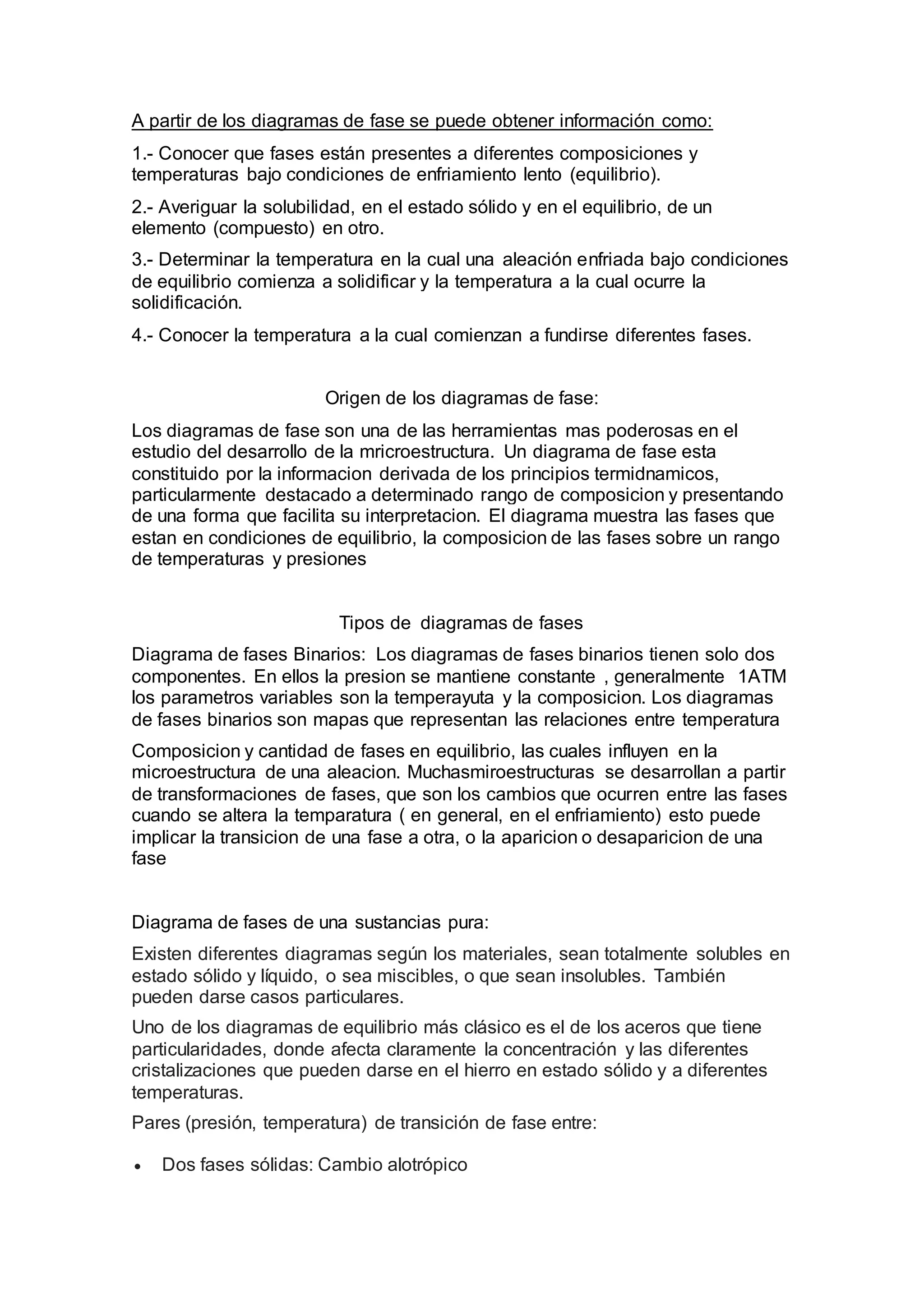 Diagrama De Fases Pdf