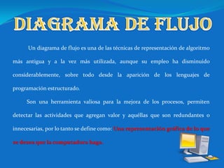 Diagrama de flujo | PPTX | Computing | Technology & Computing