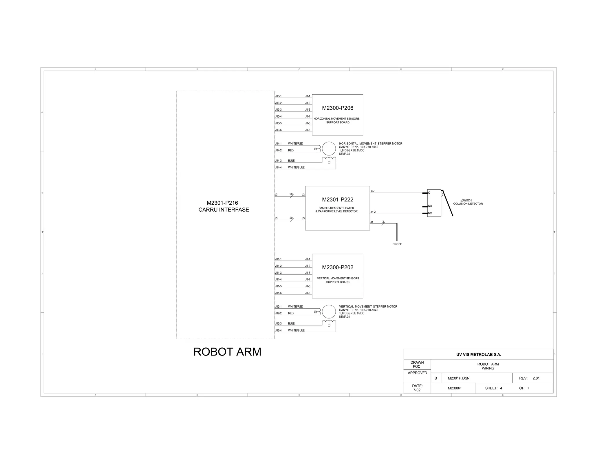 Diagrama Electrónico y de Conexiones Analizador de Química Automatizado ...