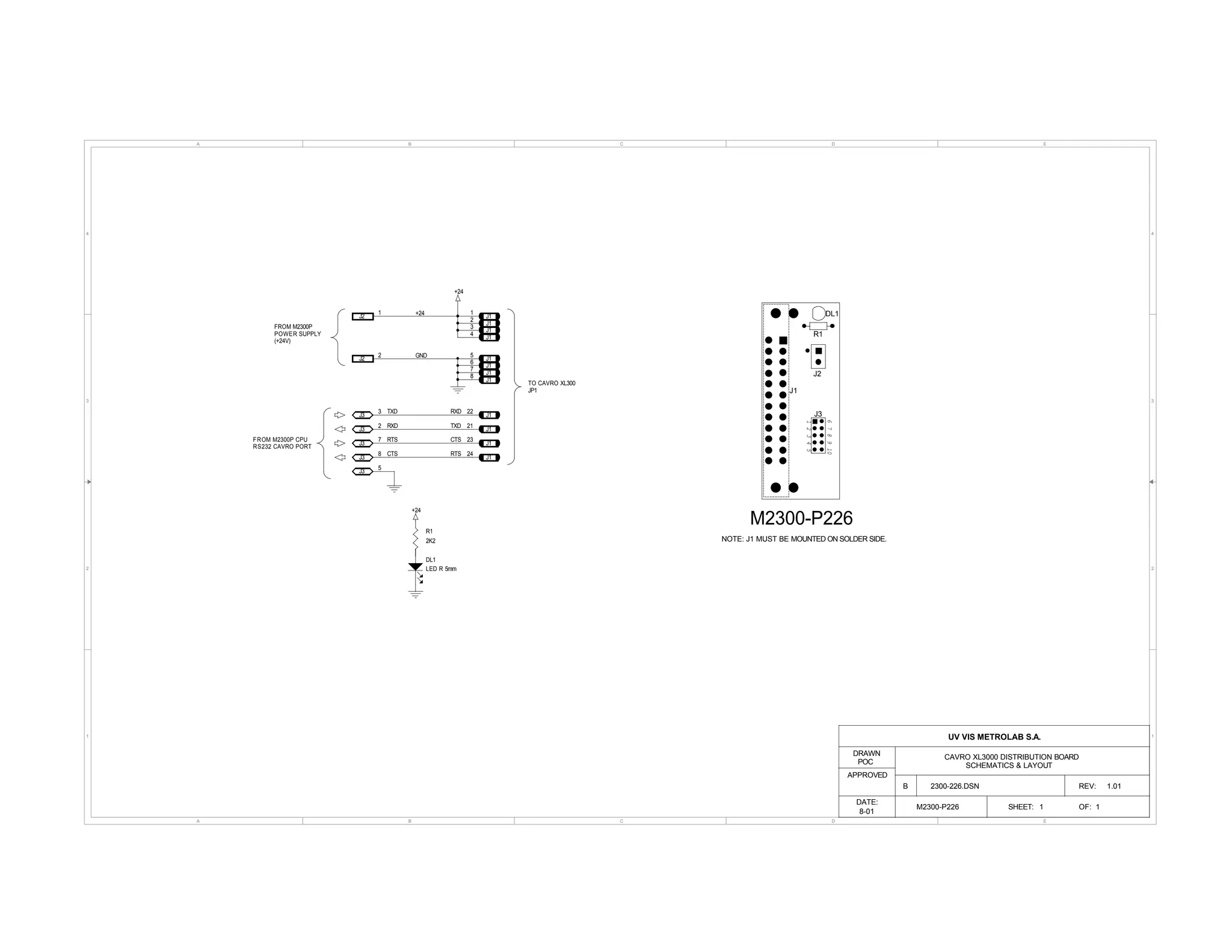 Diagrama Electrónico y de Conexiones Analizador de Química Automatizado ...