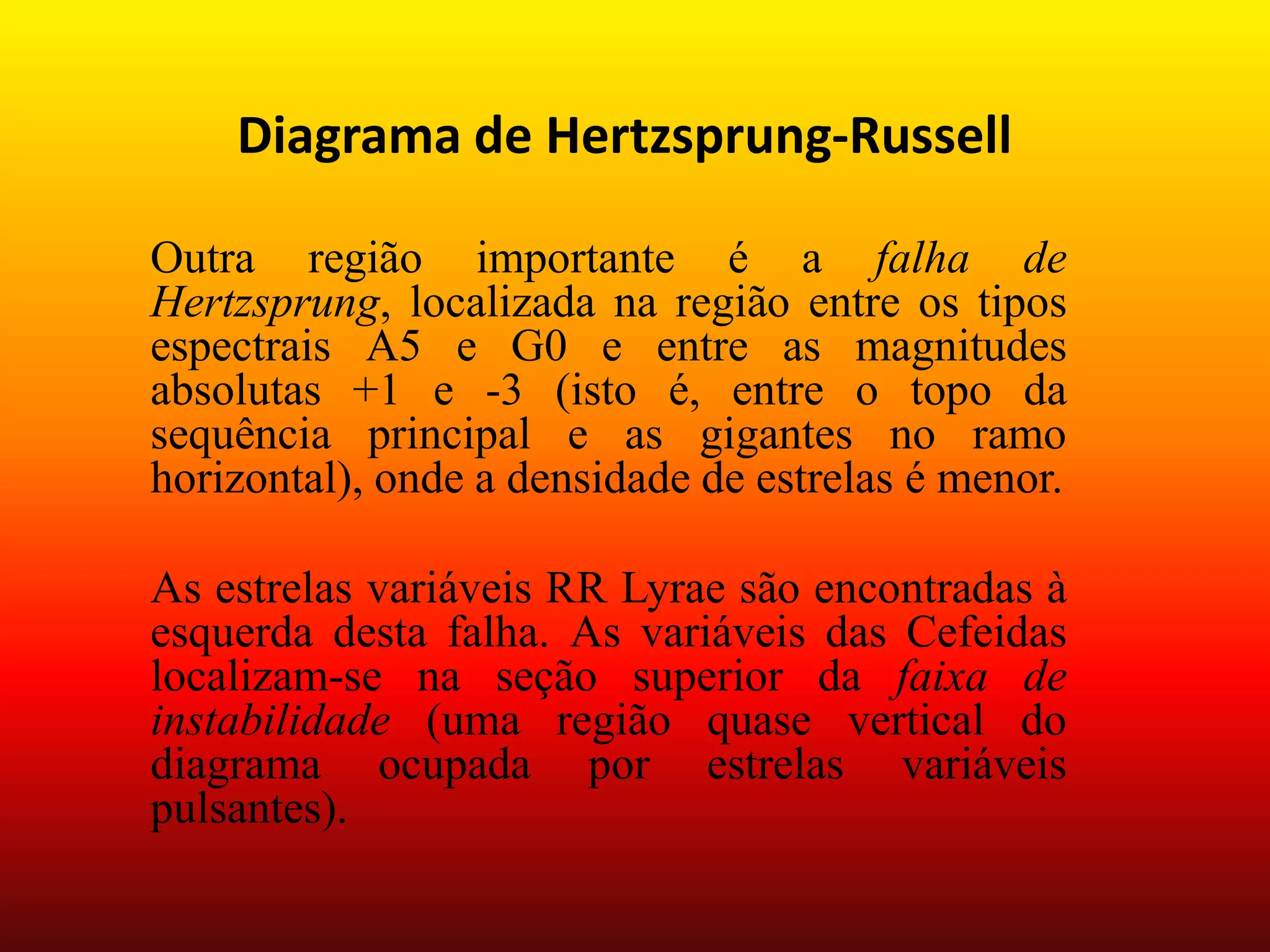 Diagrama hertzsprung russell | PPSX