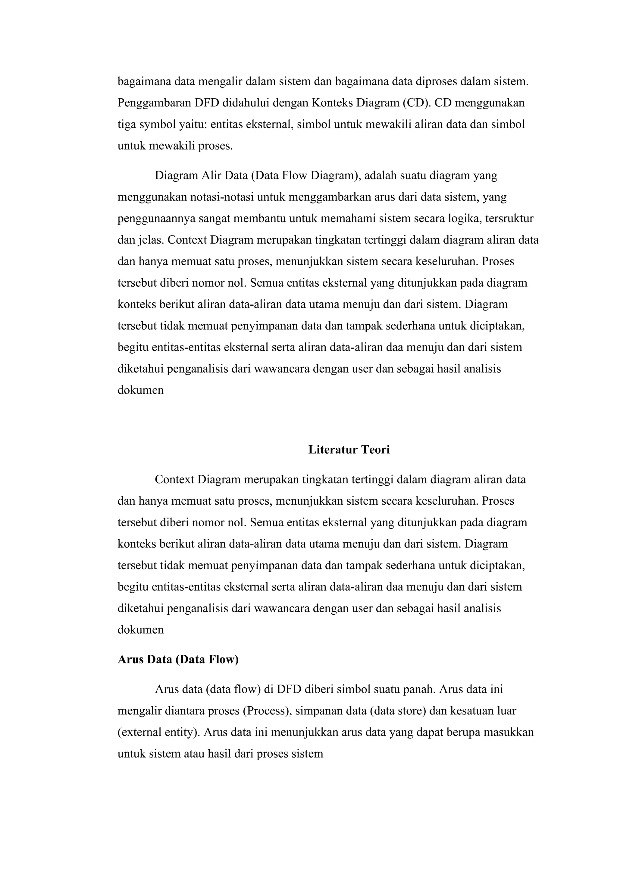 Diagram aliran data untuk perusahaan kecil | PDF