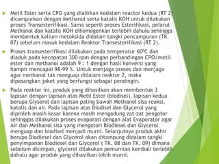 Diagram Alir pembuatan Biodiesel dari CPO.pptx
