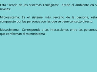 Diagrama microsistemas urie bronfenbrenner | PDF