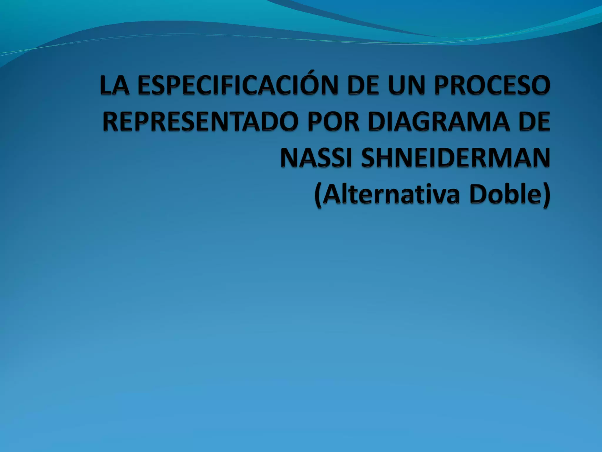 Diagrama nassi sherman | PPT