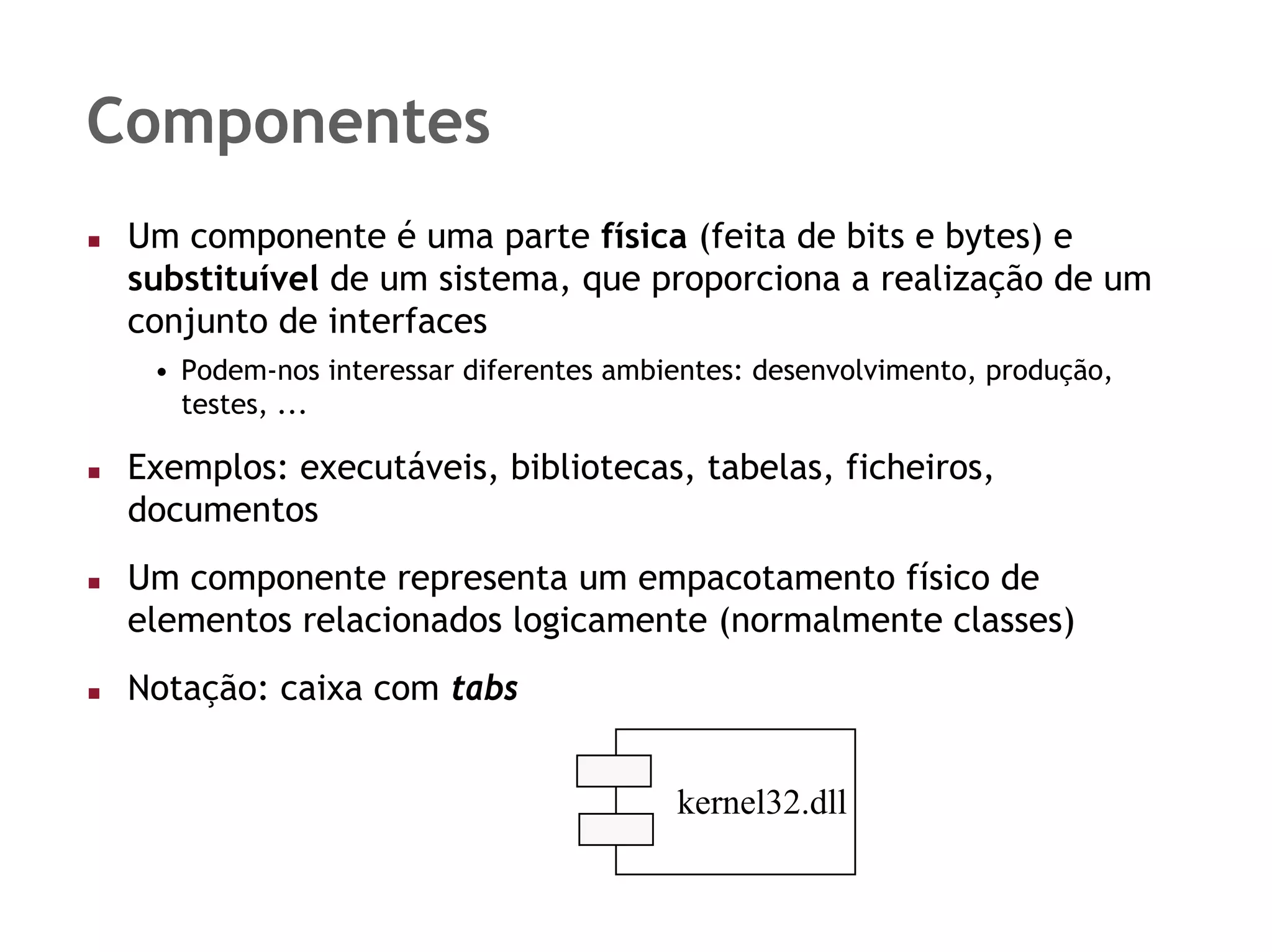 Diagramas de componentes | PPT