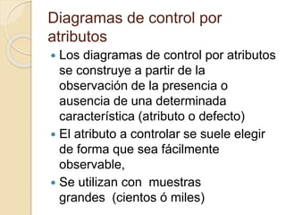 Diagramas de control | PPTX