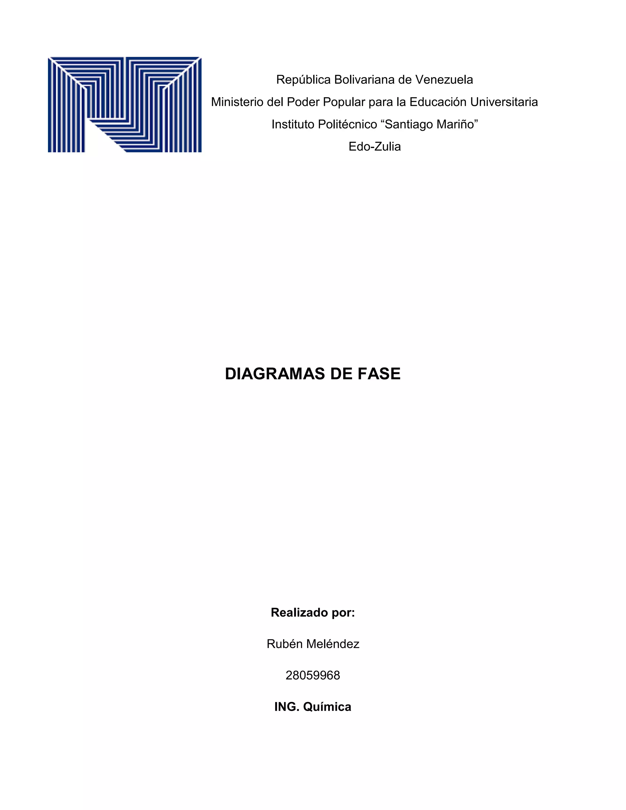 Diagramas de fase | PDF