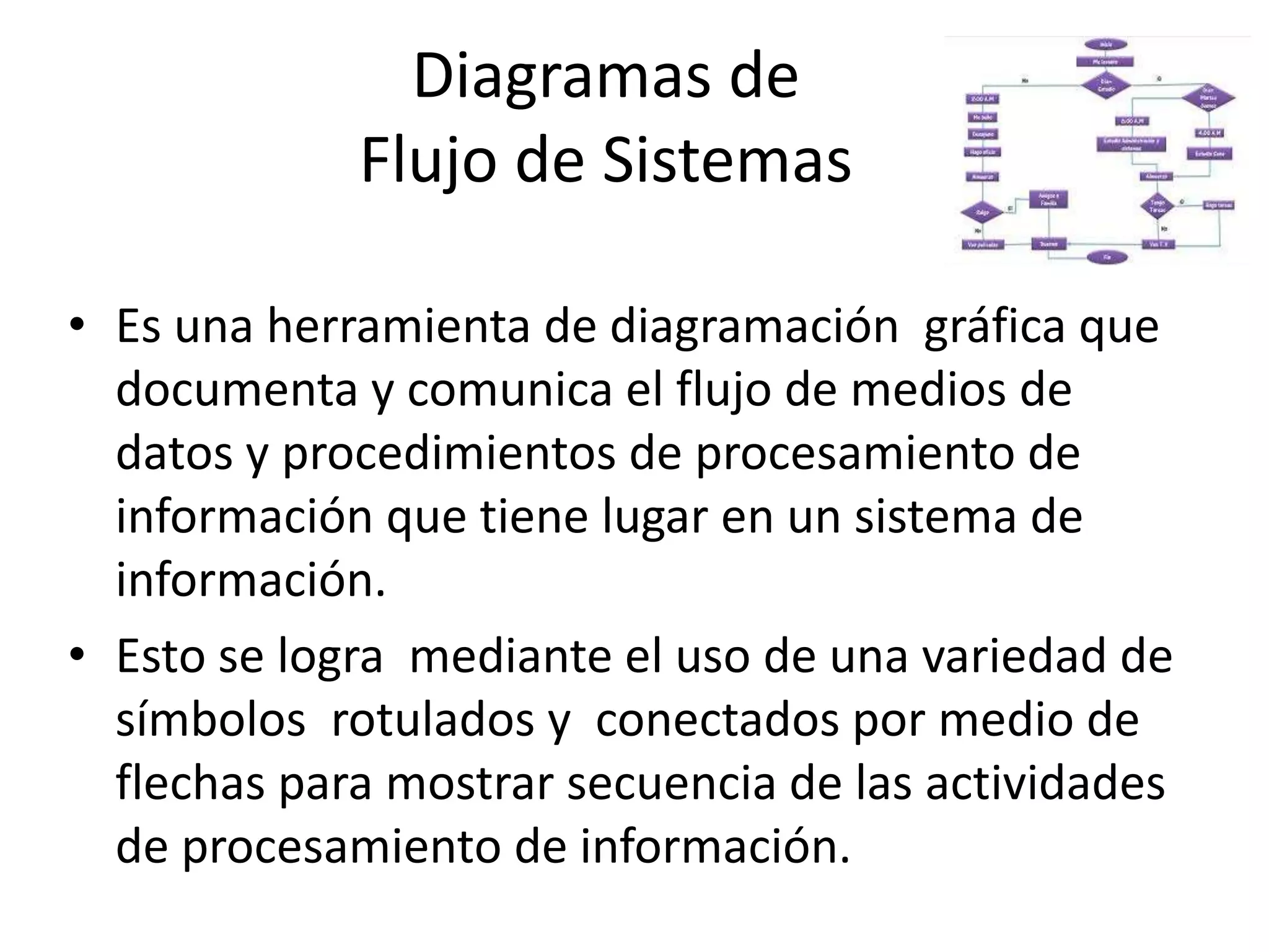 Diagramas de flujos de sistemas y datos | PPT