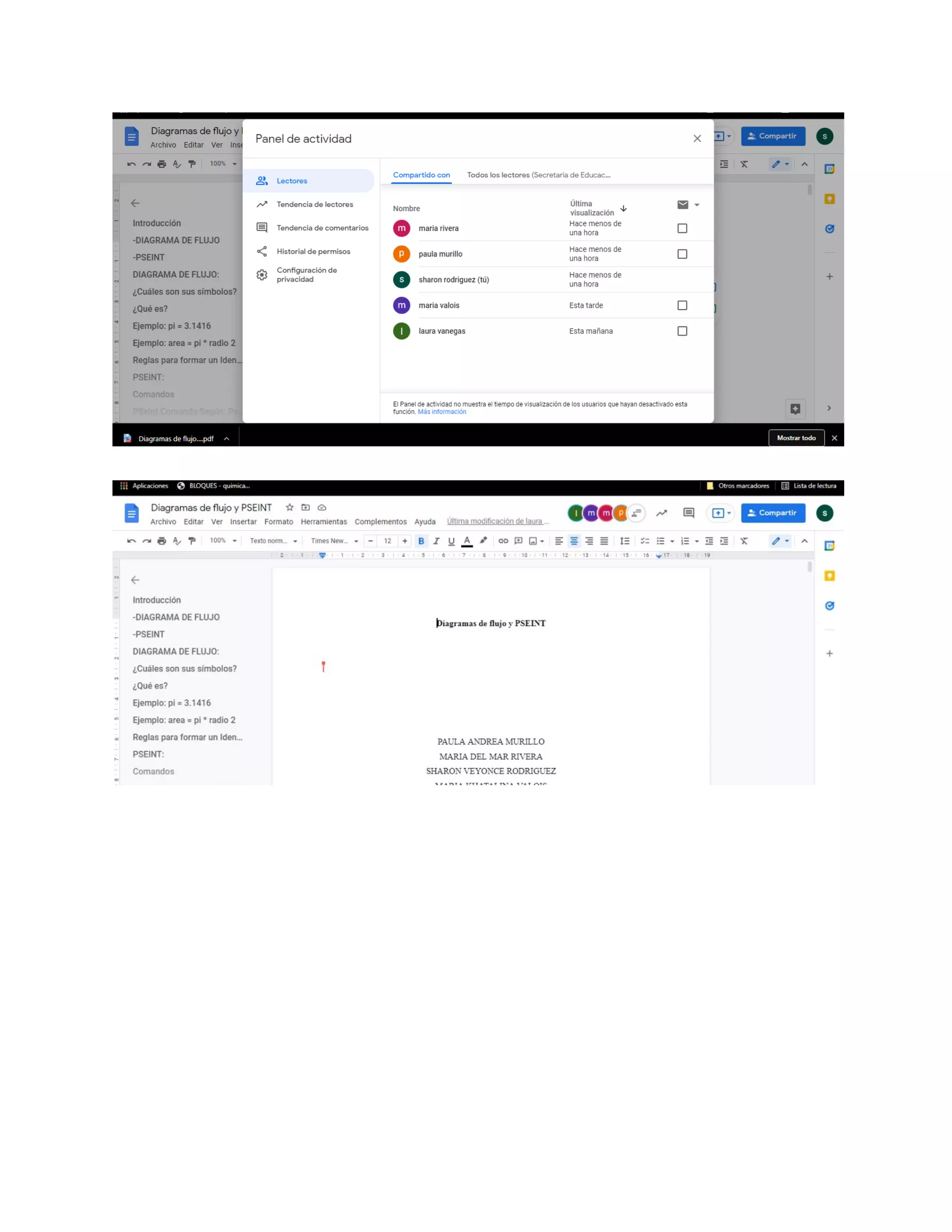 Diagramas de flujo y pseint | PDF