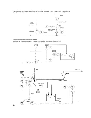 Diagramas de proceso e instrumentacion | DOC