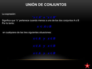 DIAGRAMAS DE VENN, OPERACIONES CON CONJUNTOS. | PPTX