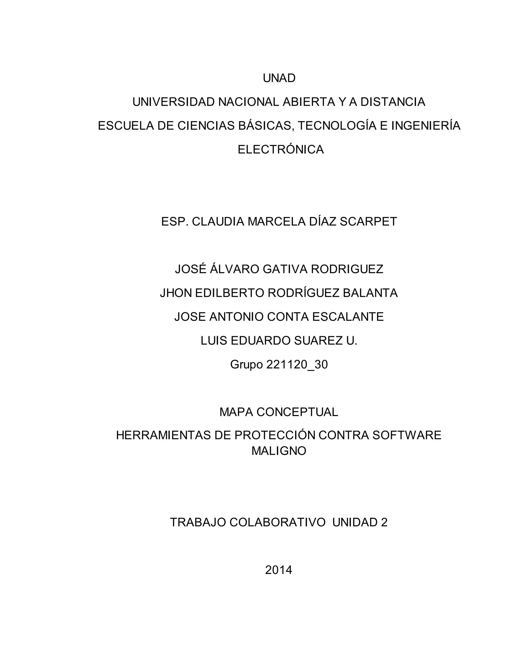 Diagrama sobre antivirus | DOCX