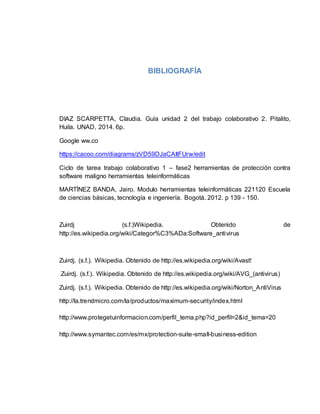 Diagrama sobre antivirus | DOCX