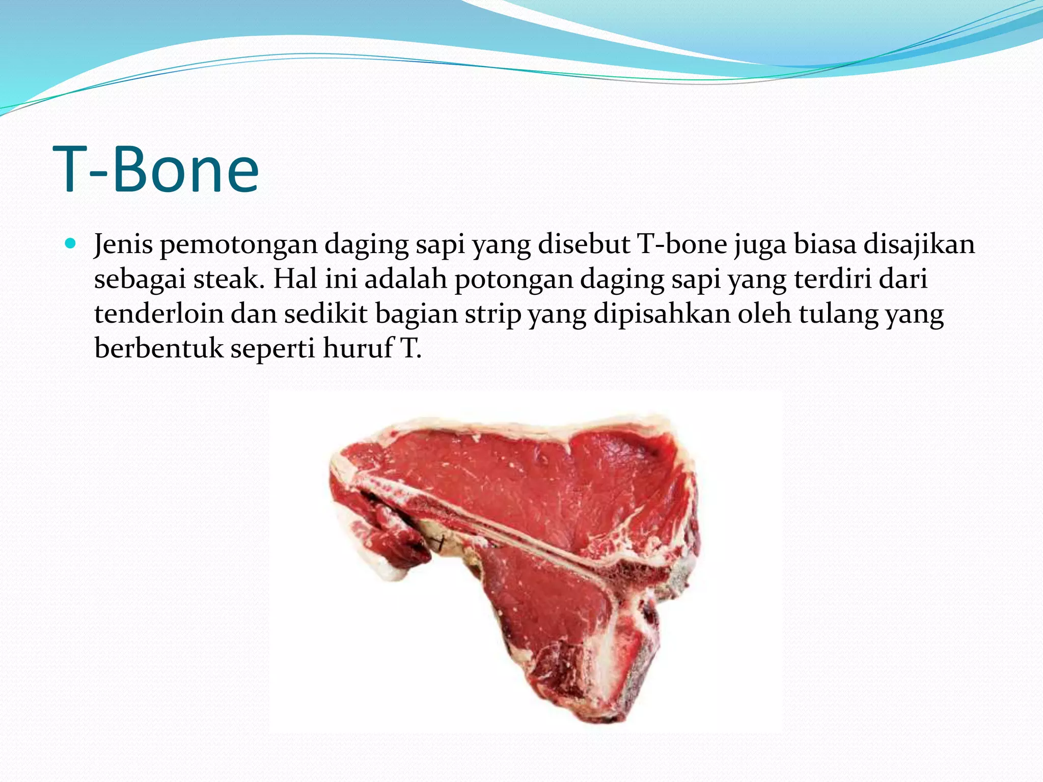 Jenis Potongan Daging Sapi | PPTX