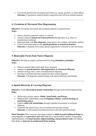 what is Diagram and Diagramming in Architecture | PDF