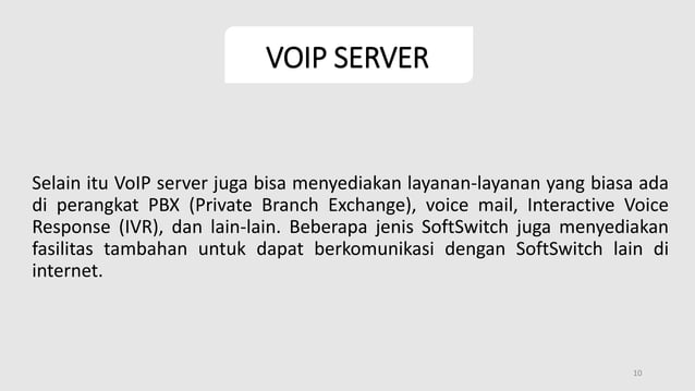 Diagram komunikasi voip | PPTX