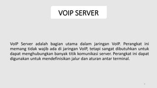 Diagram komunikasi voip | PPTX