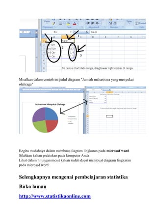 Diagram lingkaran beserta cara pembuatannya | PDF