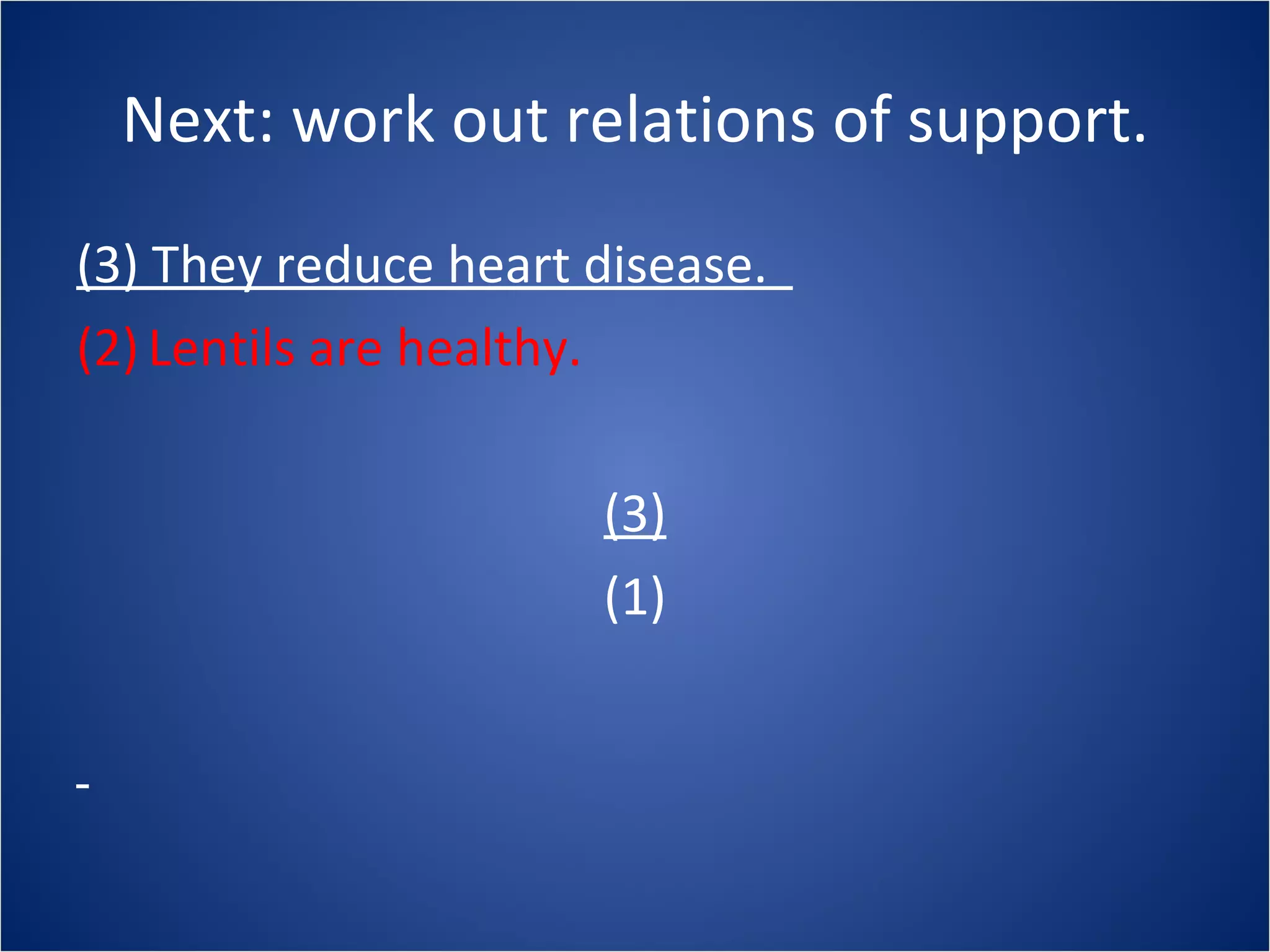 Diagramming arguments | PPT