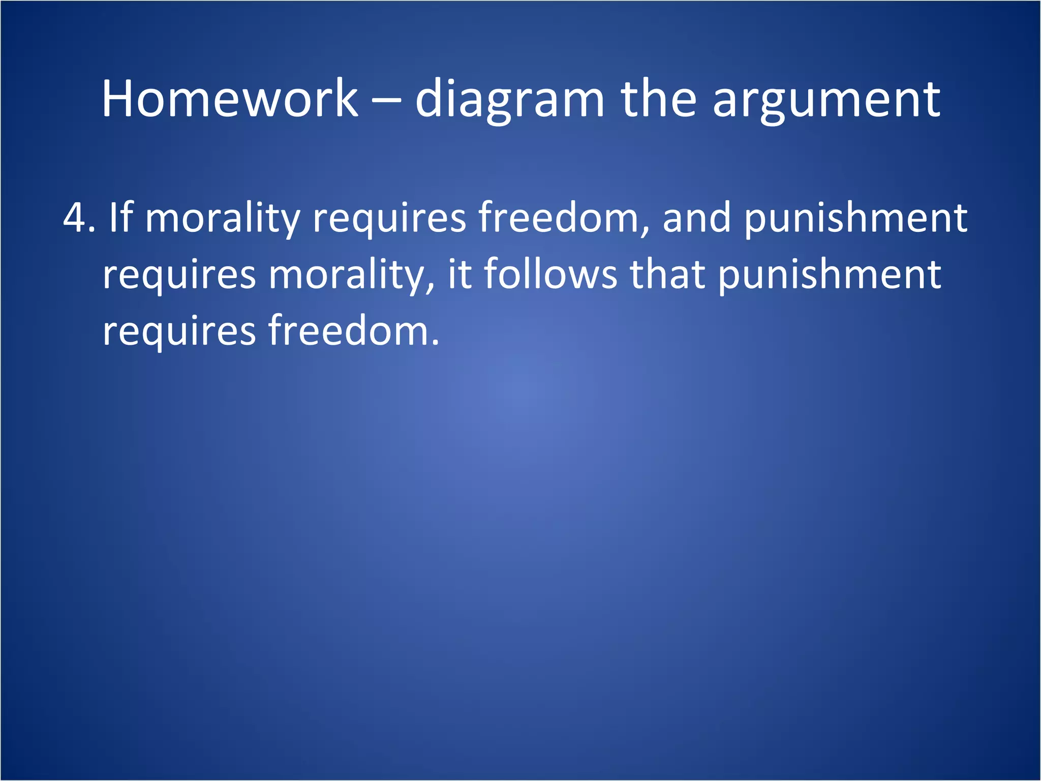 Diagramming arguments | PPT
