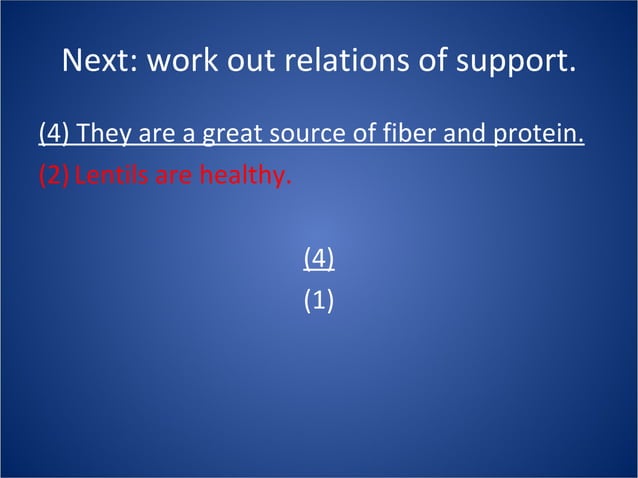 Diagramming arguments | PPT