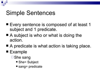 Diagramming sentences | PPT