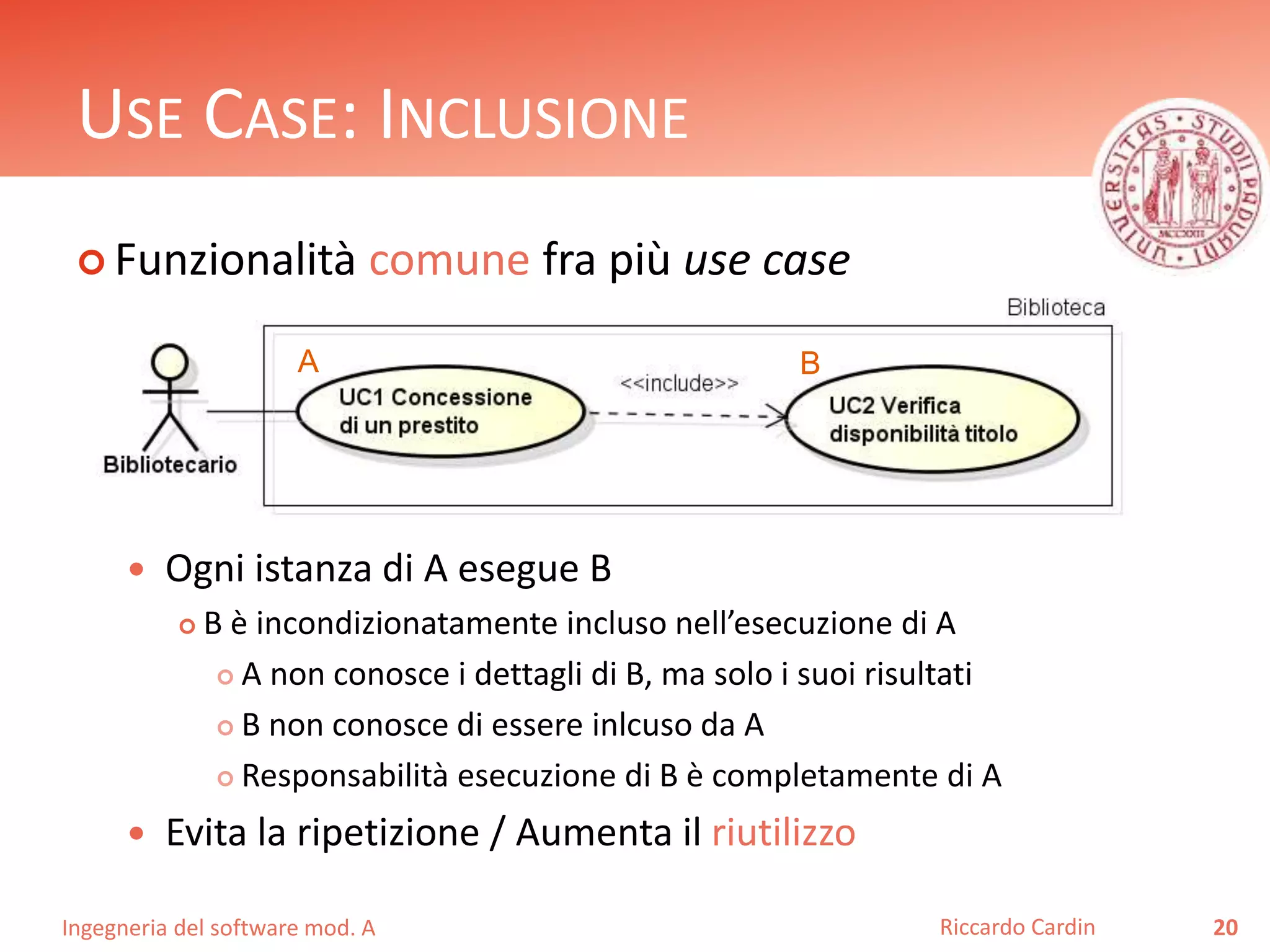 Diagrammi Use Case | PPTX | Computer Software and Applications | Computing
