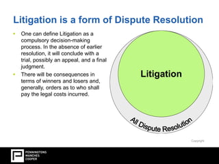 Topological Diagram of dispute resolution | PDF