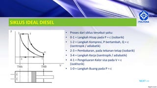 Diagram p v pada mesin diesel | PPTX