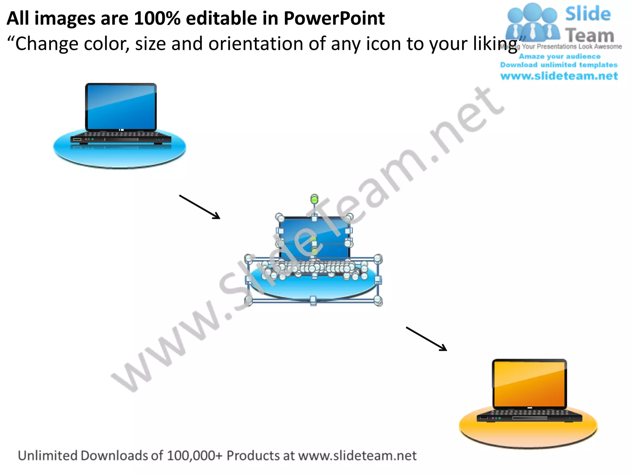Diagram showing local area network powerpoint templates 0712 | PPT