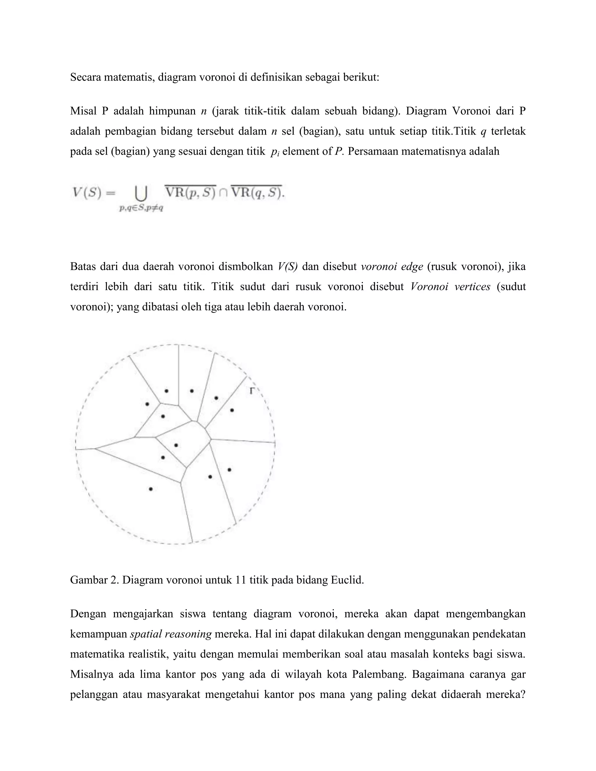 Diagram voronoi | PDF
