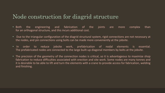 Diagrid structural system | PPTX | Civil Engineering Industry | Industries