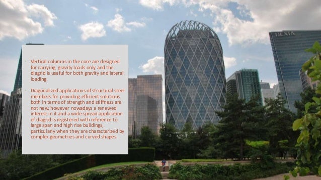 Diagrid structural system