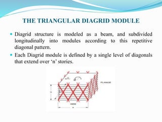 Diagrid, the language of modern day builder | PPTX