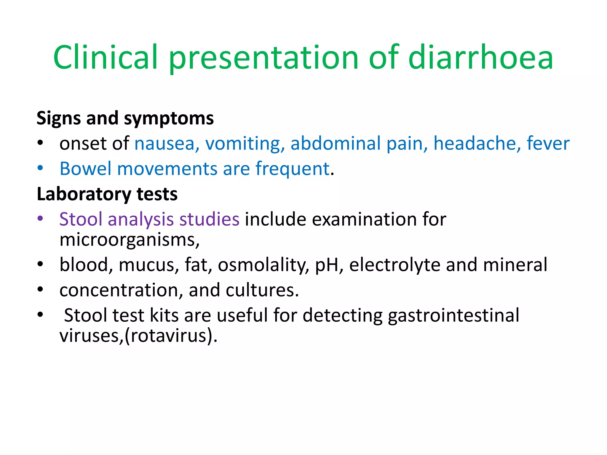 Diahorrea | PPTX