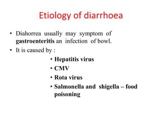 Diahorrea | PPT