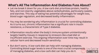 Overcoming Inflammation in Diabetes Type 2: How Low-Carb Diets Can Help ...